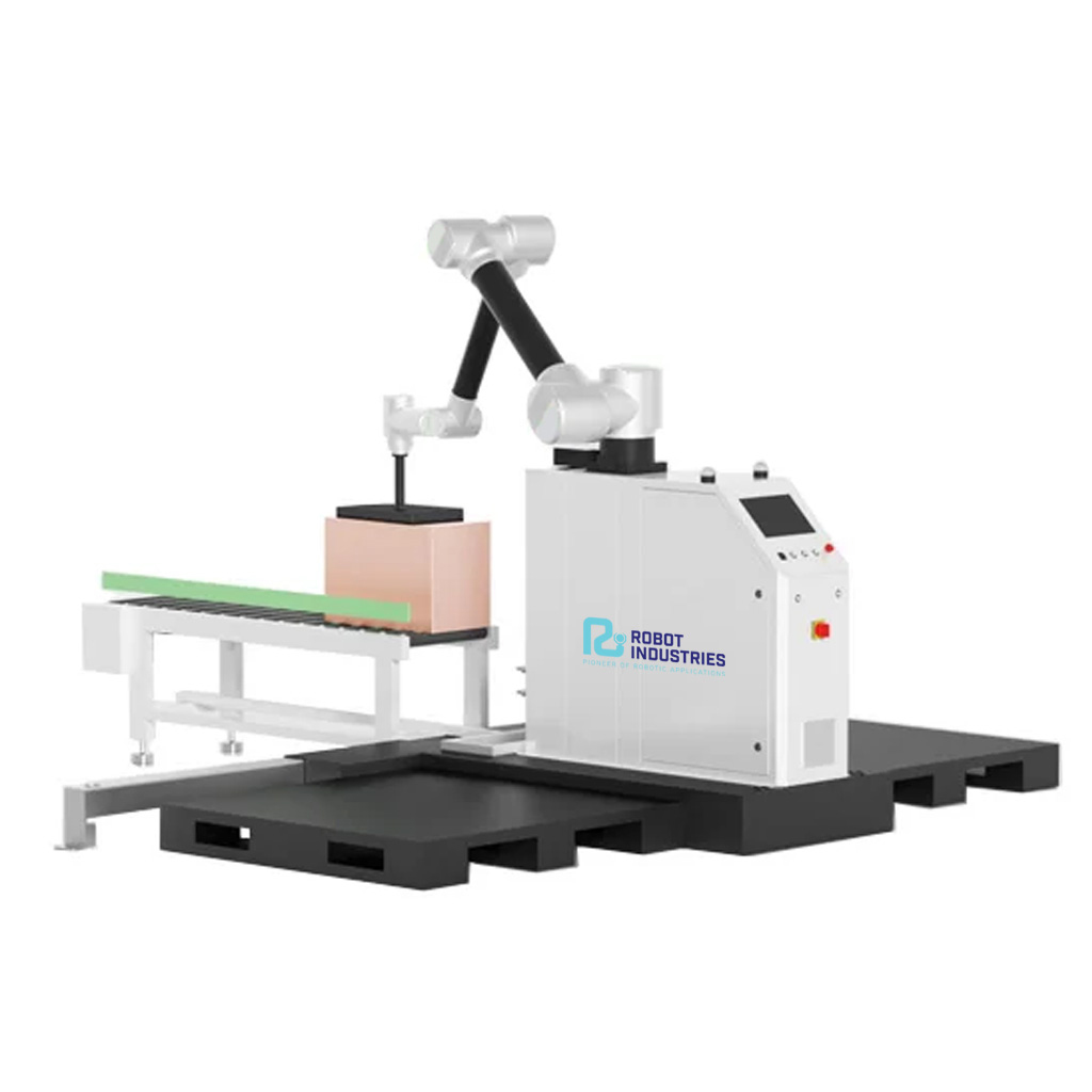 RI Collaborative palletizer cell | robotindustries.com